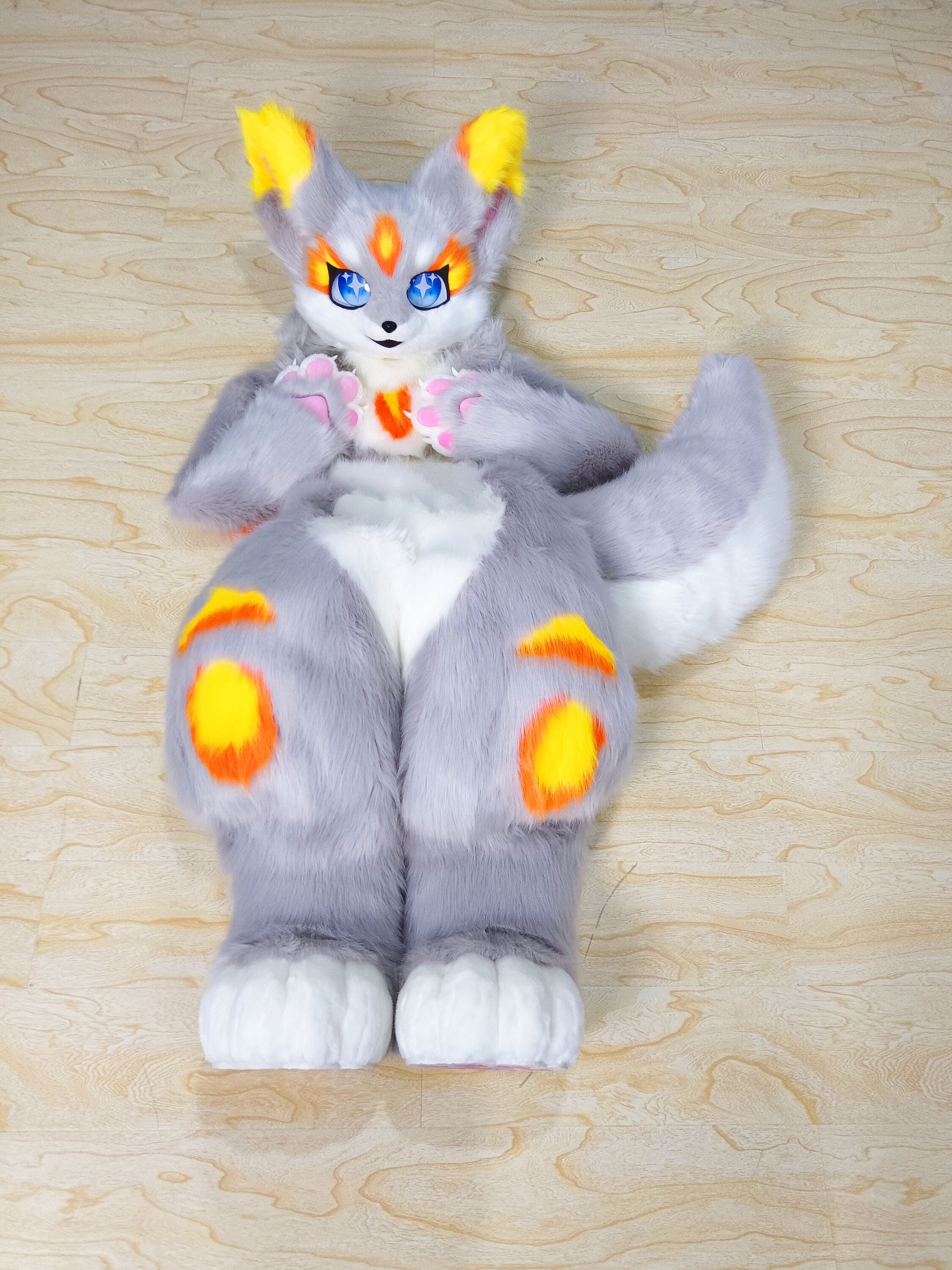 Fursuit fullbody Custom made clothes cospaly ,Full Fursurit set, Cat ...